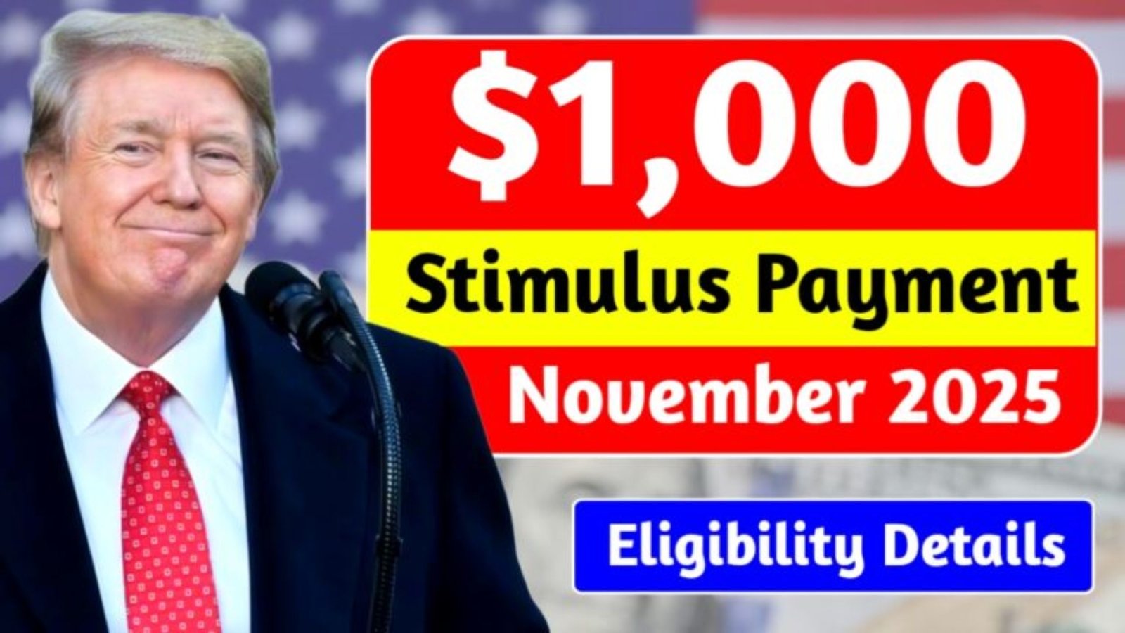 $1,000 Stimulus Payment November 2025: Check Key Updates and ...